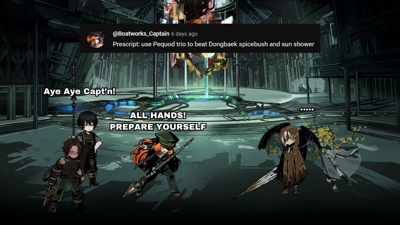 [Limbus Company] Prescript (10) - Pequod Trio VS Sunshower & Spicebush ...
