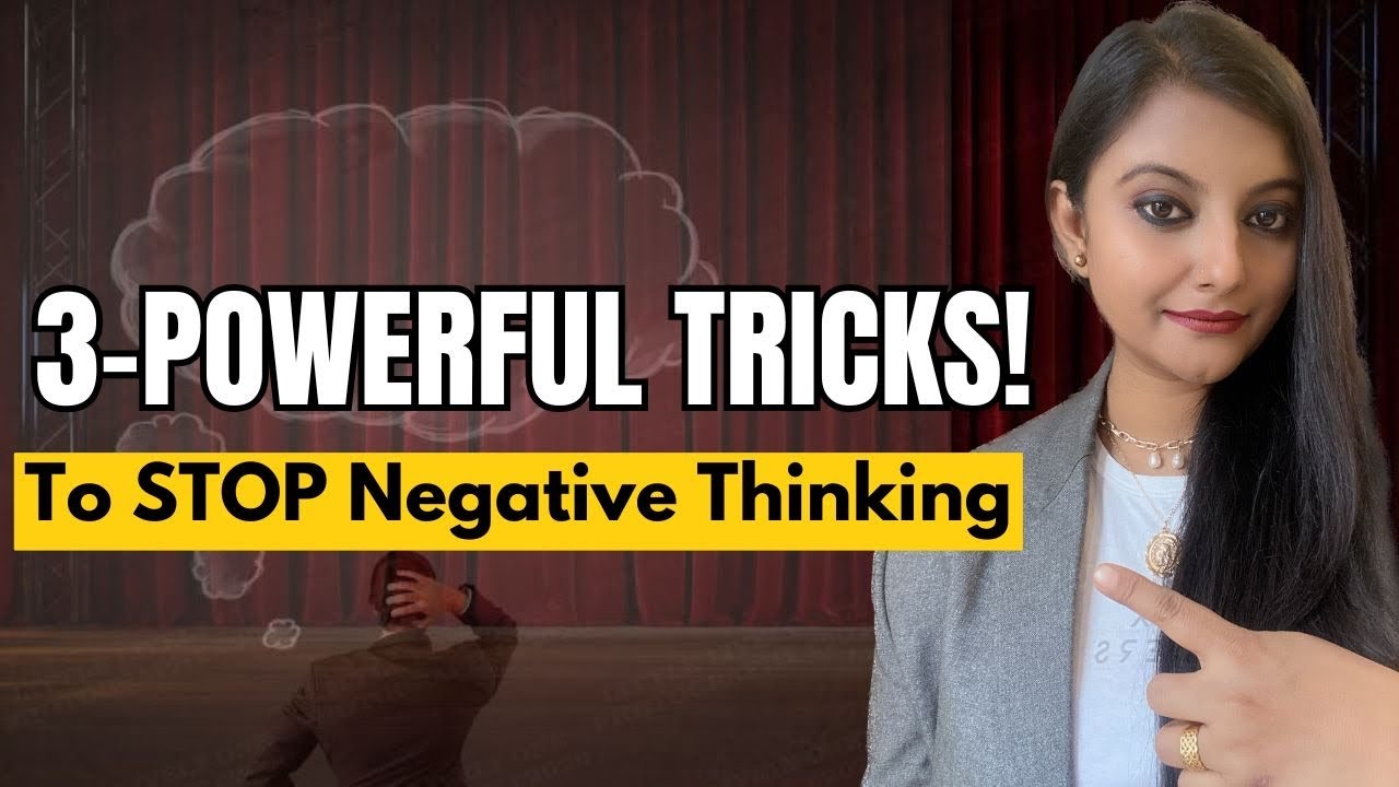 How to Stop Negative Thoughts Instantly | 3 Powerful Mindset Shifts ...