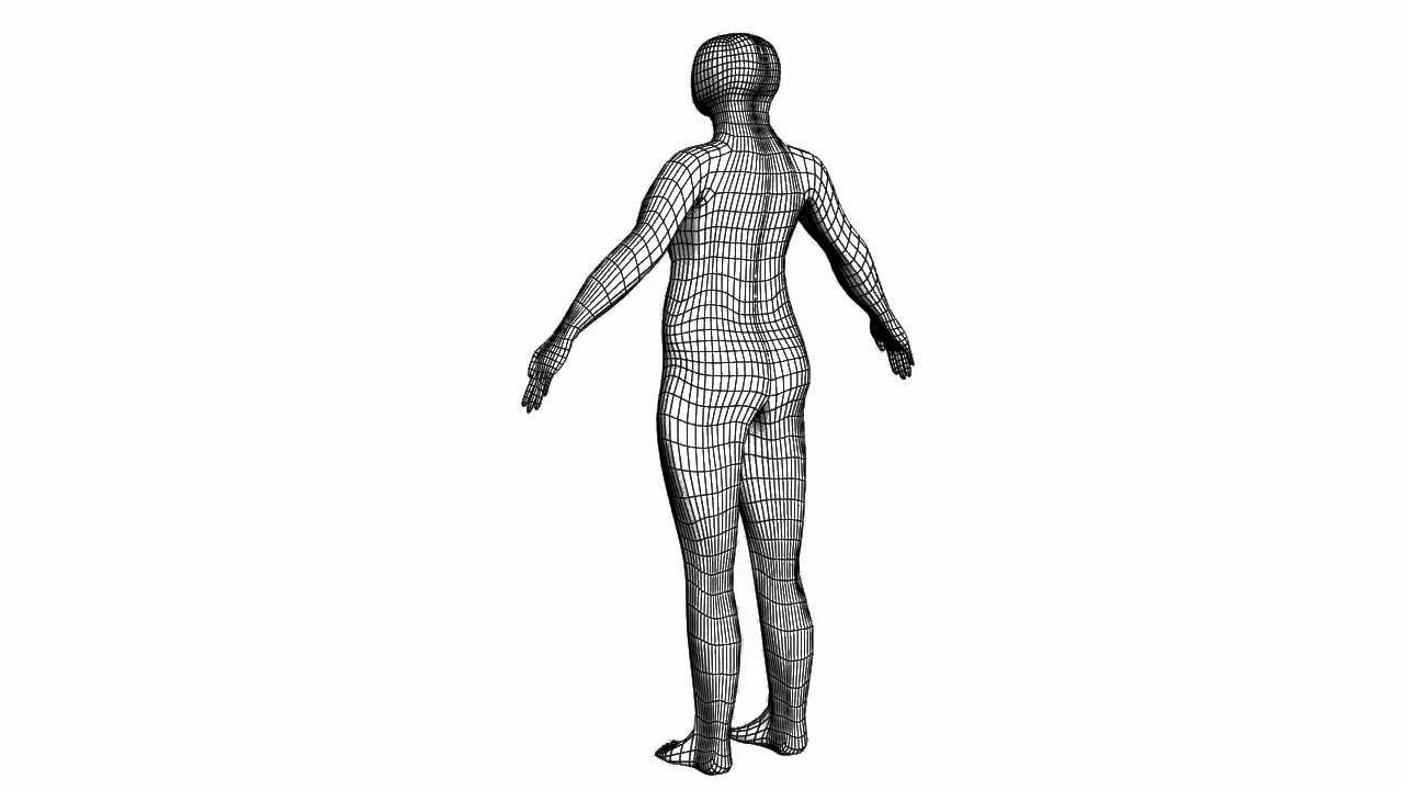 Body modelling Wireframe - YouTube