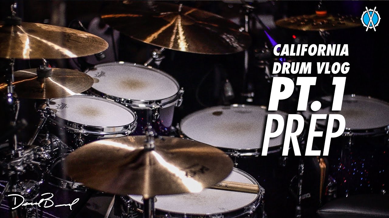 California Drum Vlog Pt. 1/3 // Preparing for a music conference ...