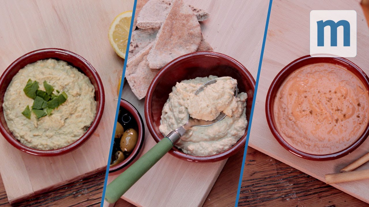Easy homemade hummus - three ways | Mumsnet hacks - YouTube