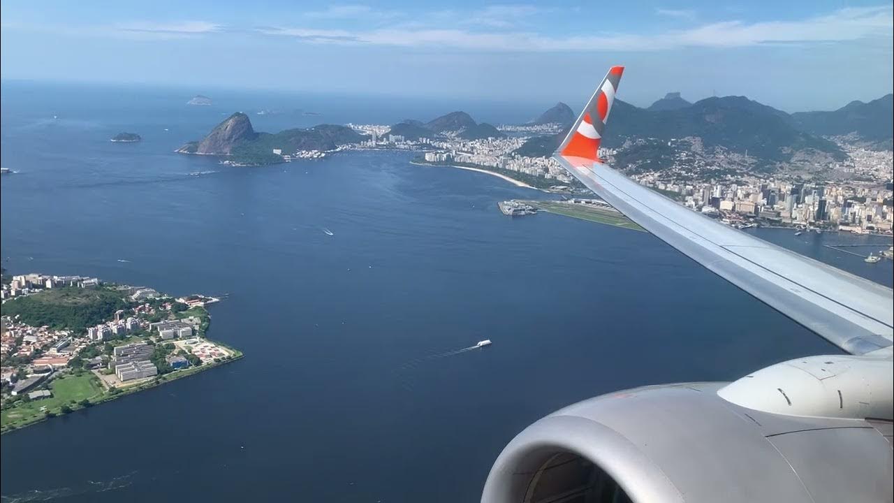 Decolagem do Santos Dumont - Boeing 737-800 GOL - YouTube