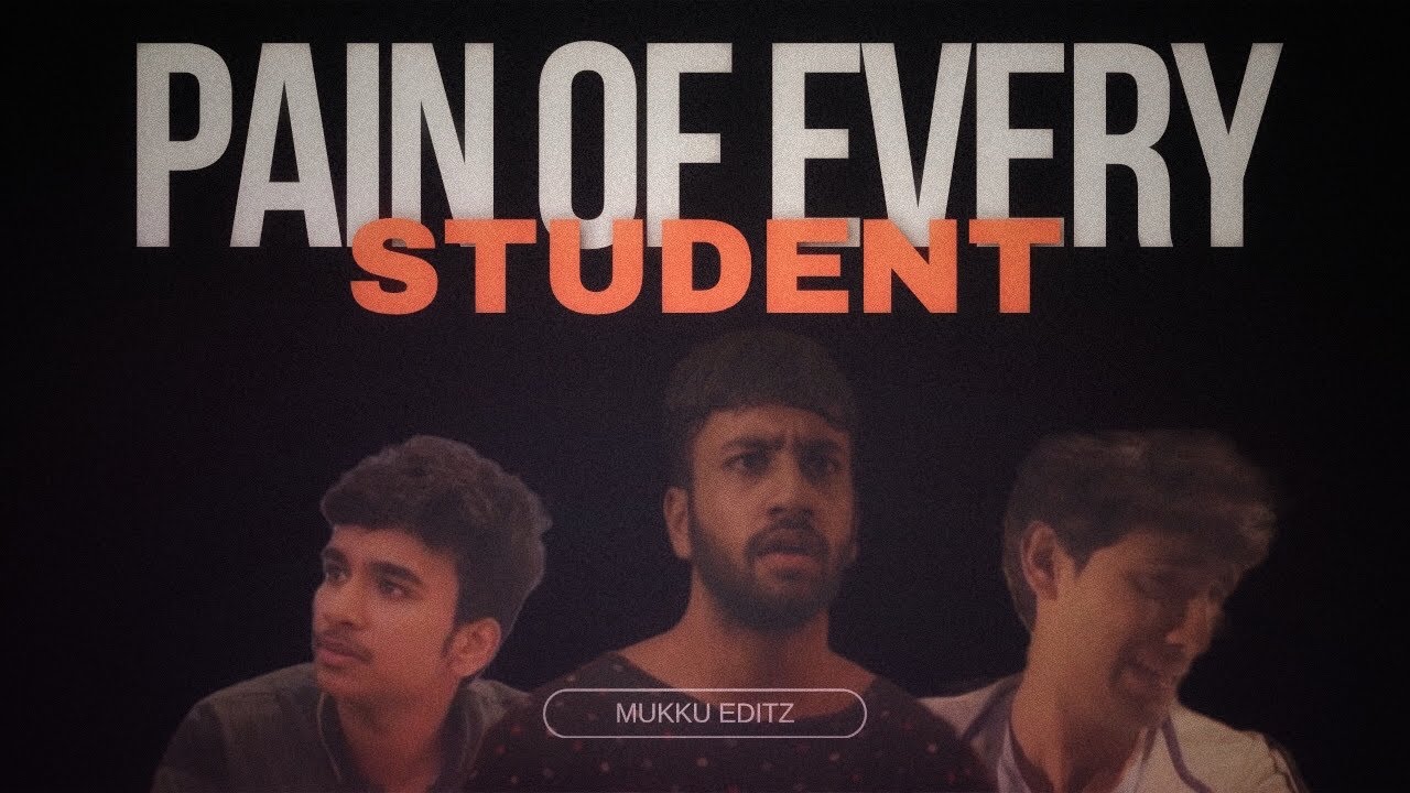Pain of every Students | sad Status | students pain status | Mukku ...