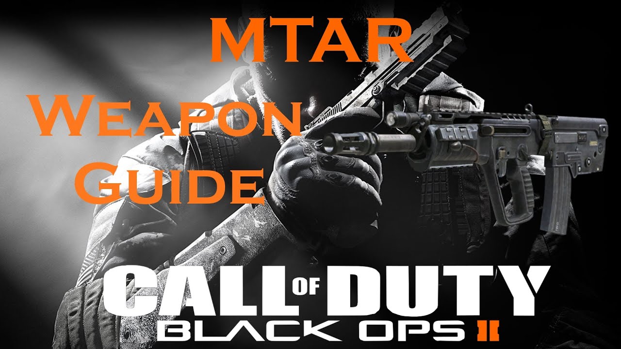 MTAR Assault Rifle Best Class Setup, Call of Duty Black Ops 2 Weapon ...