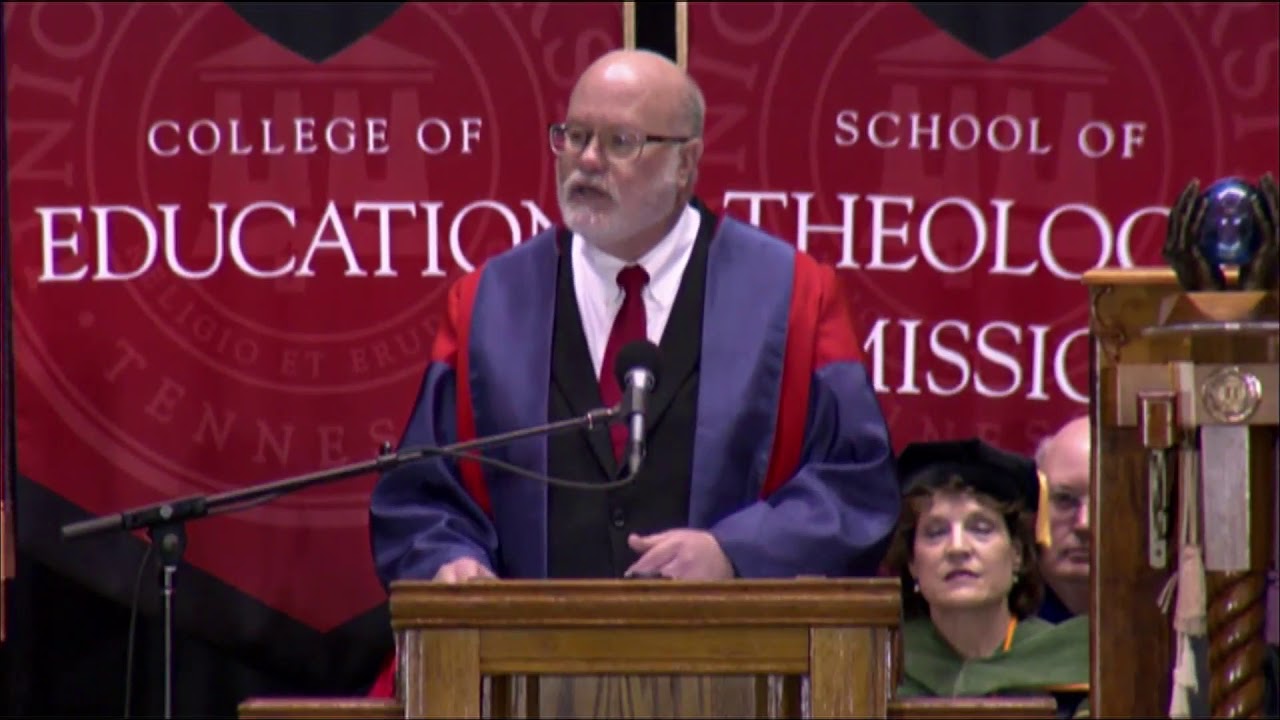 Dr. Daniel Dreisbach urges Union grads to walk with genuine character ...