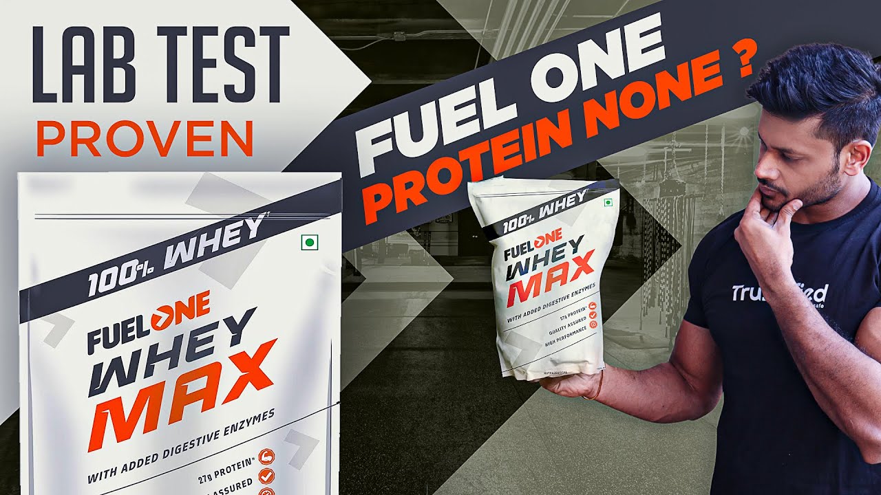 MUSCLEBLAZE FUEL ONE WHEY MAX LAB TEST REPORT || #review #protein #gym ...