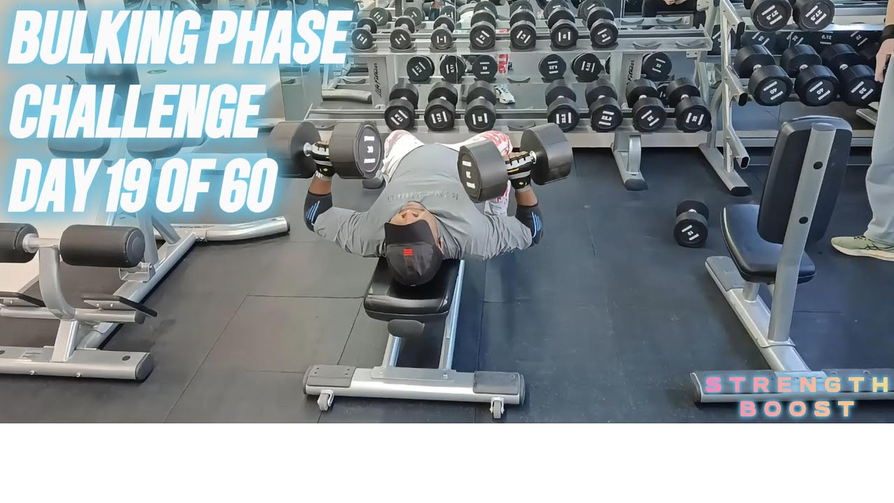 Bodybuilding Gym Challenge Bulking Phase Day 19 of 60💪#workout #fitness ...
