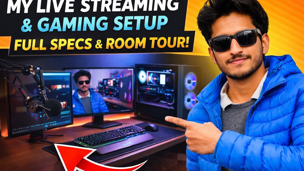 My INSANE Streaming & Gaming Setup Tour (Full Specs Inside!) - YouTube