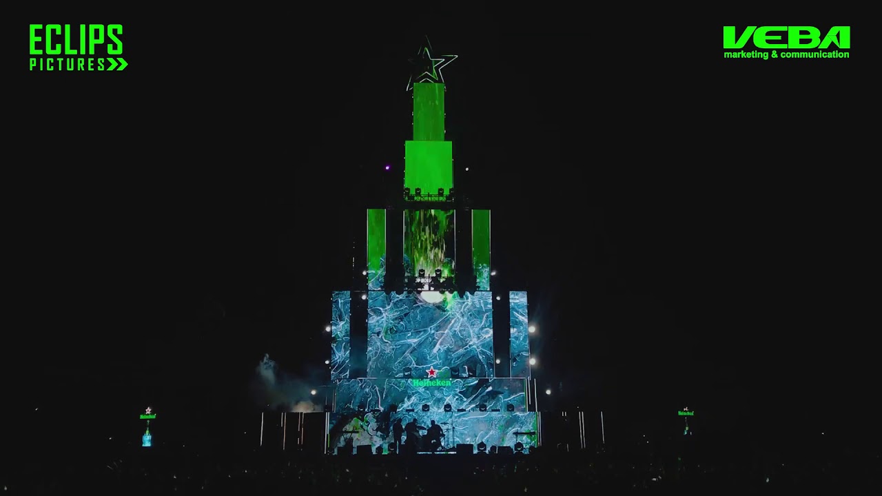 Heineken Countdown Party 2019 - Dance Tower - YouTube