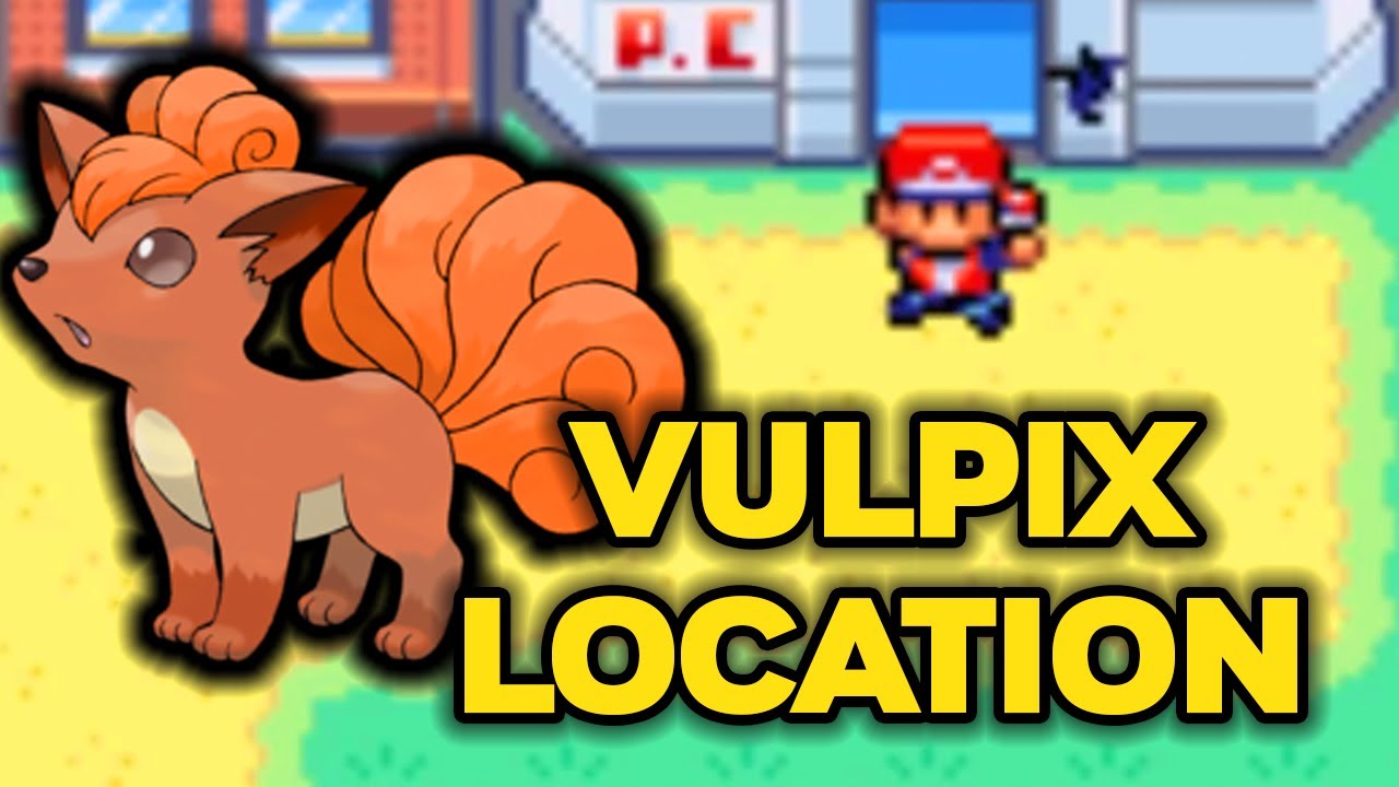 How to Catch Vulpix in Pokemon FireRed or LeafGreen! - YouTube