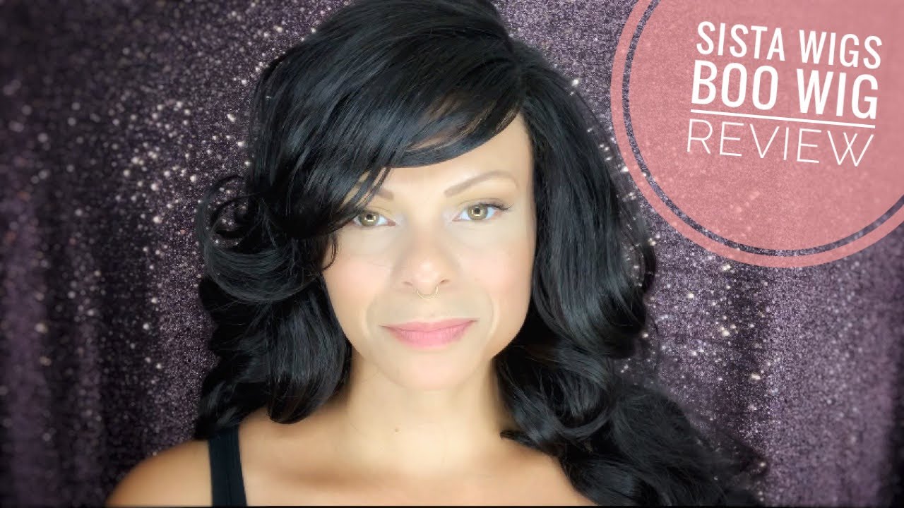 Sista Wigs BOO Wig Review | Lace Part wig | Left side part | Large Wig ...