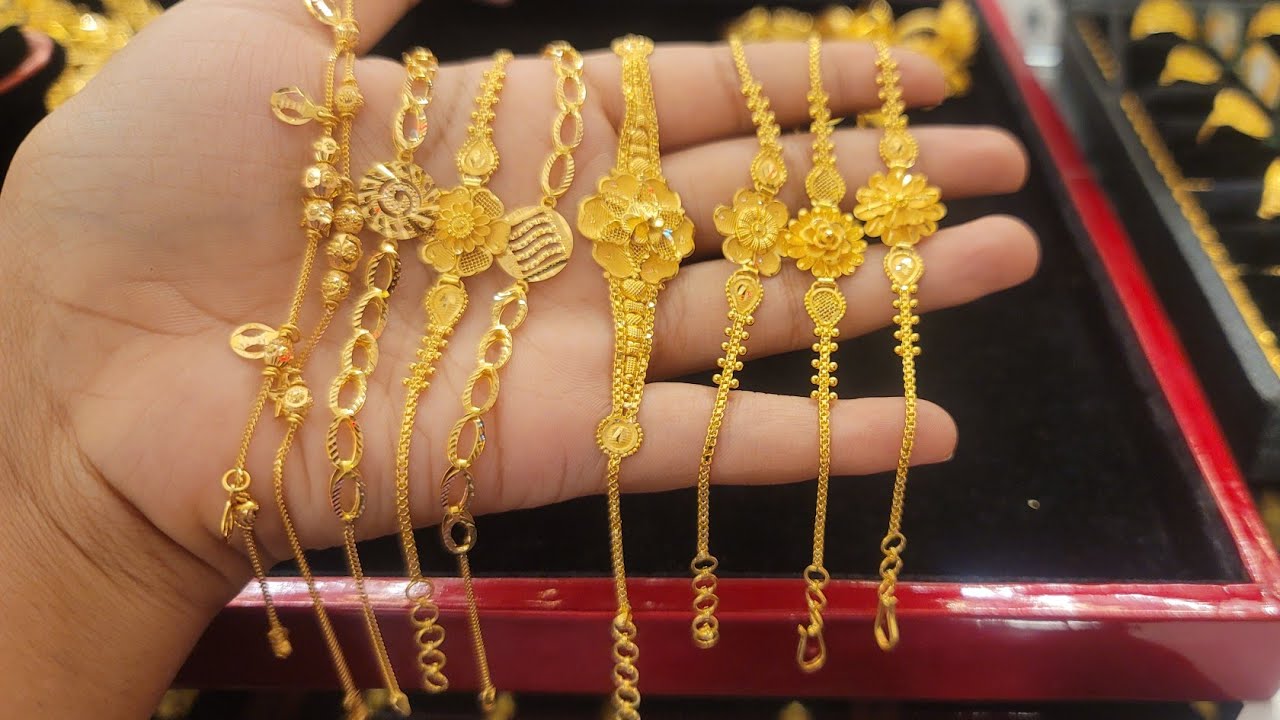 সোনার ব্যসলেট/gold braslet collection - YouTube