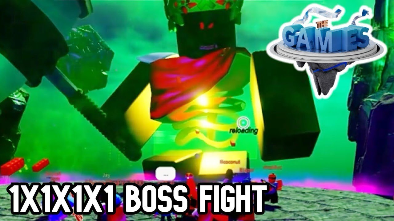 Roblox The Games Event 1x1x1x1 Boss Fight - YouTube