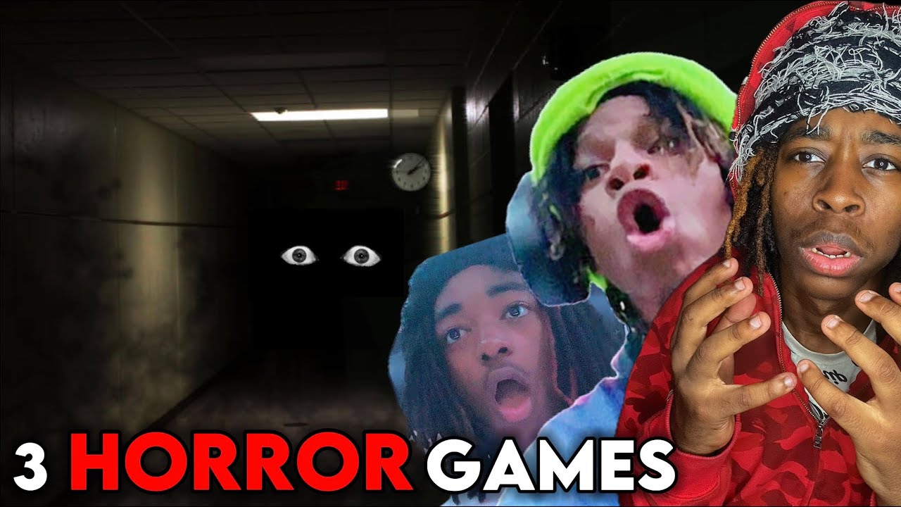 I PLAYED 3 RANDOM HORROR GAMES WITH 2 FRIENDS... - YouTube