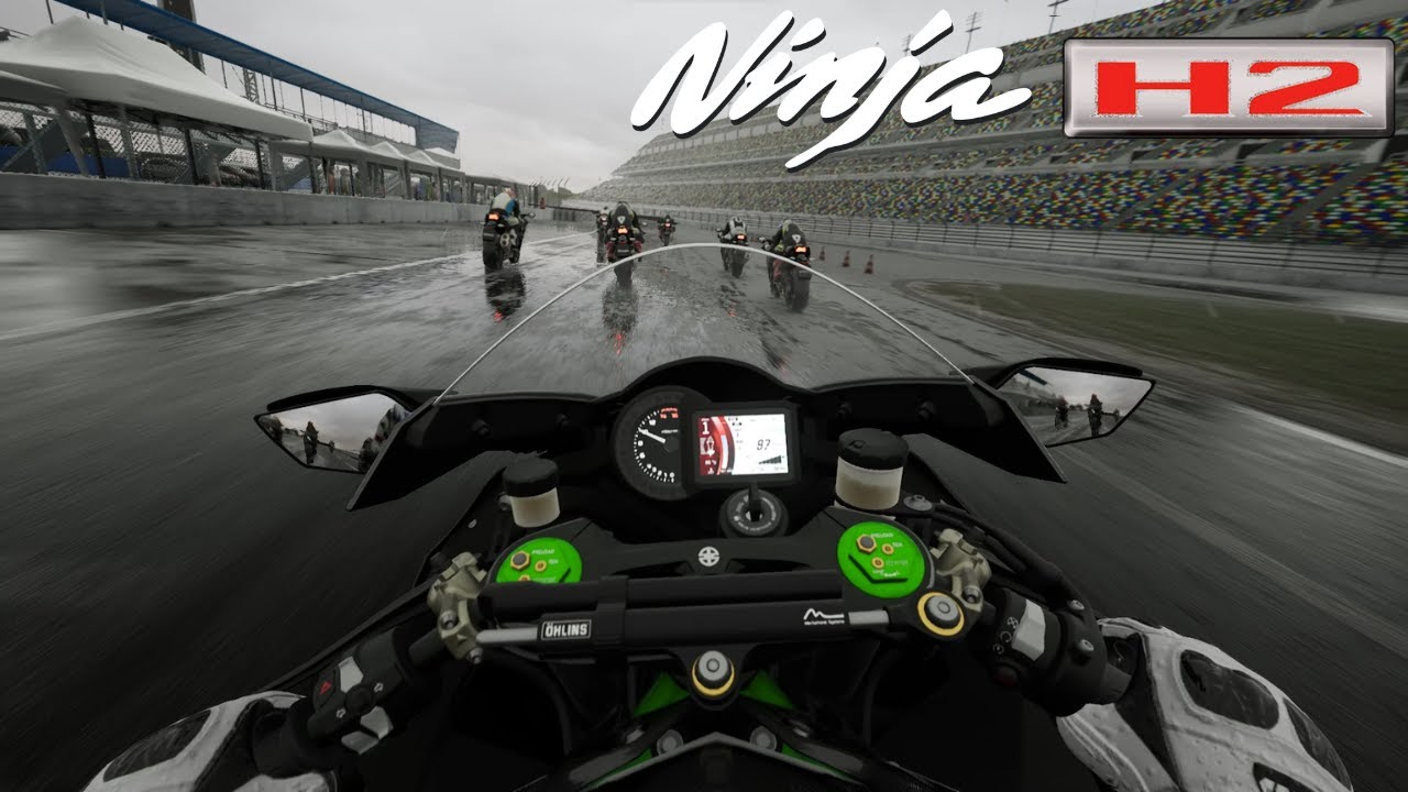 "Kawasaki Ninja H2 Daytona Championship Race | RIDE 4 Gameplay in HD ...