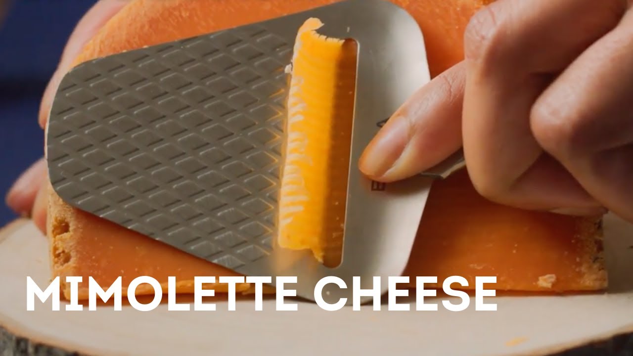 Meet Mimolette Cheese - YouTube