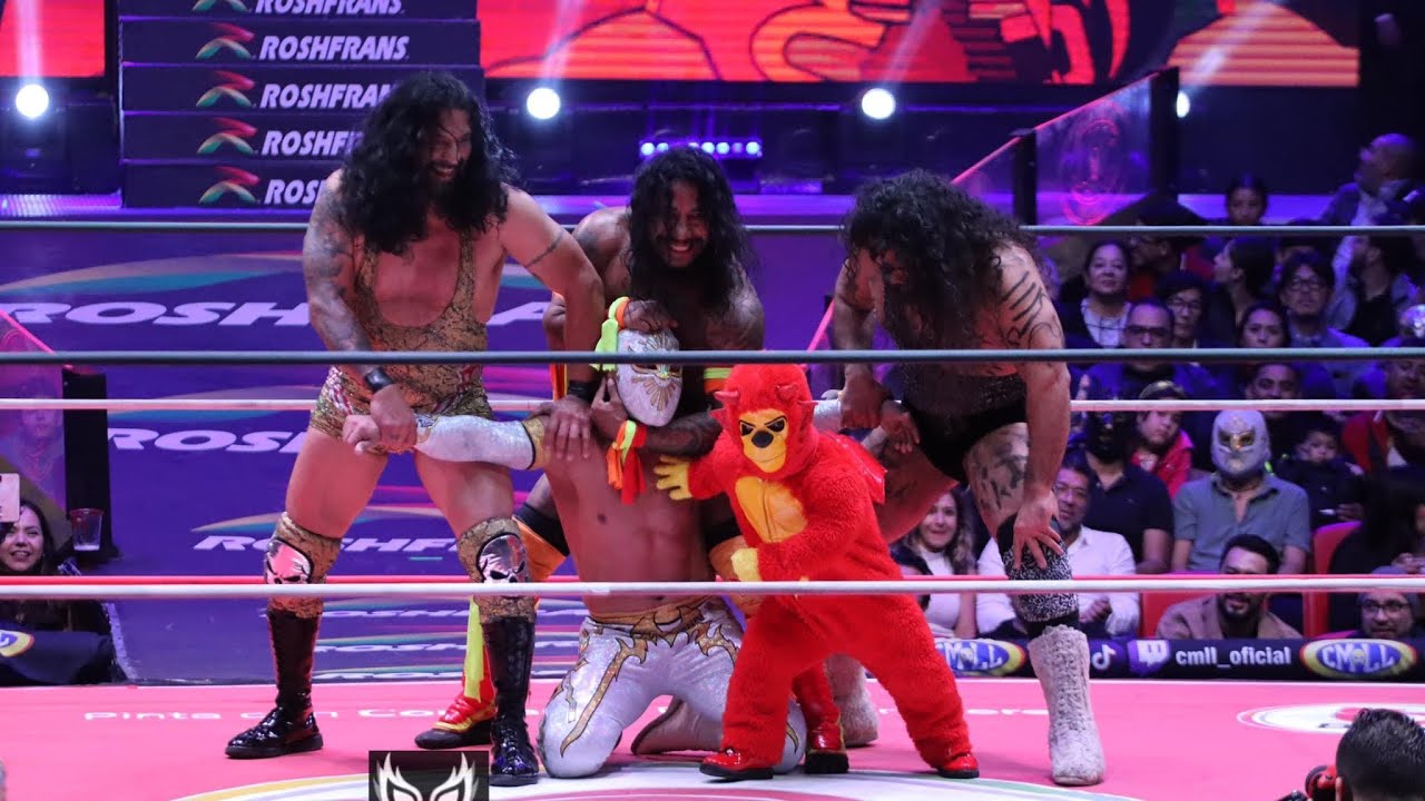 Místico, Volador Jr y Máscara Dorada le dan su bienvenida a Los ...