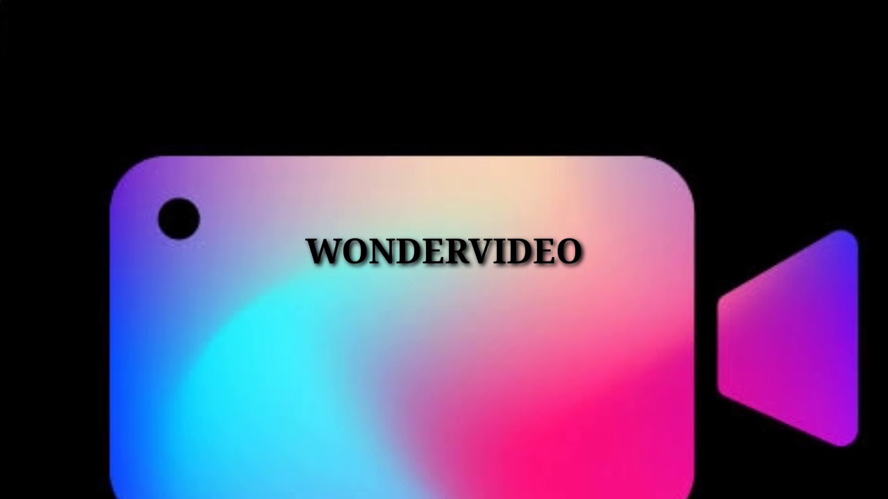 How I edit pictures using wonder video app - YouTube