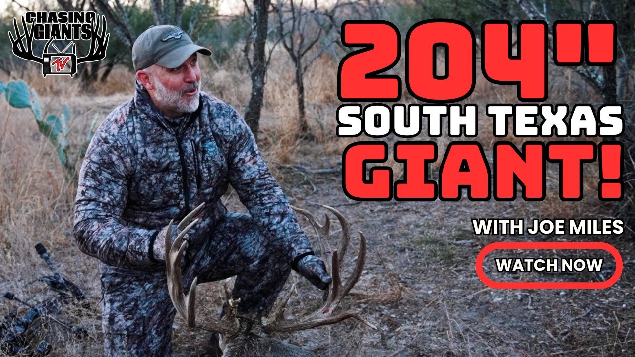 Bowhunting a 200” South Texas MONSTER | Joe Miles Makes the Shot - YouTube
