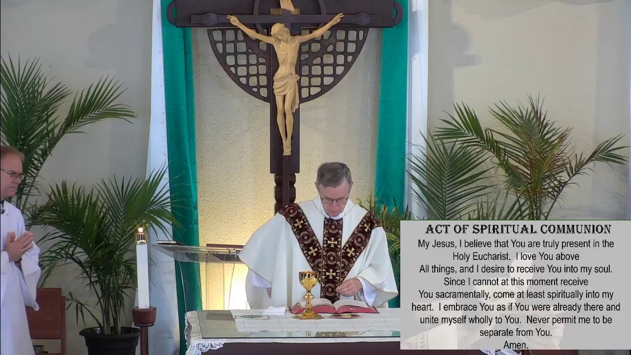 DAILY MASS - FR. PETER - YouTube