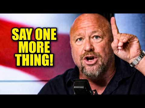 Alex Jones BREAKS From Trump With EXPLOSIVE Warning