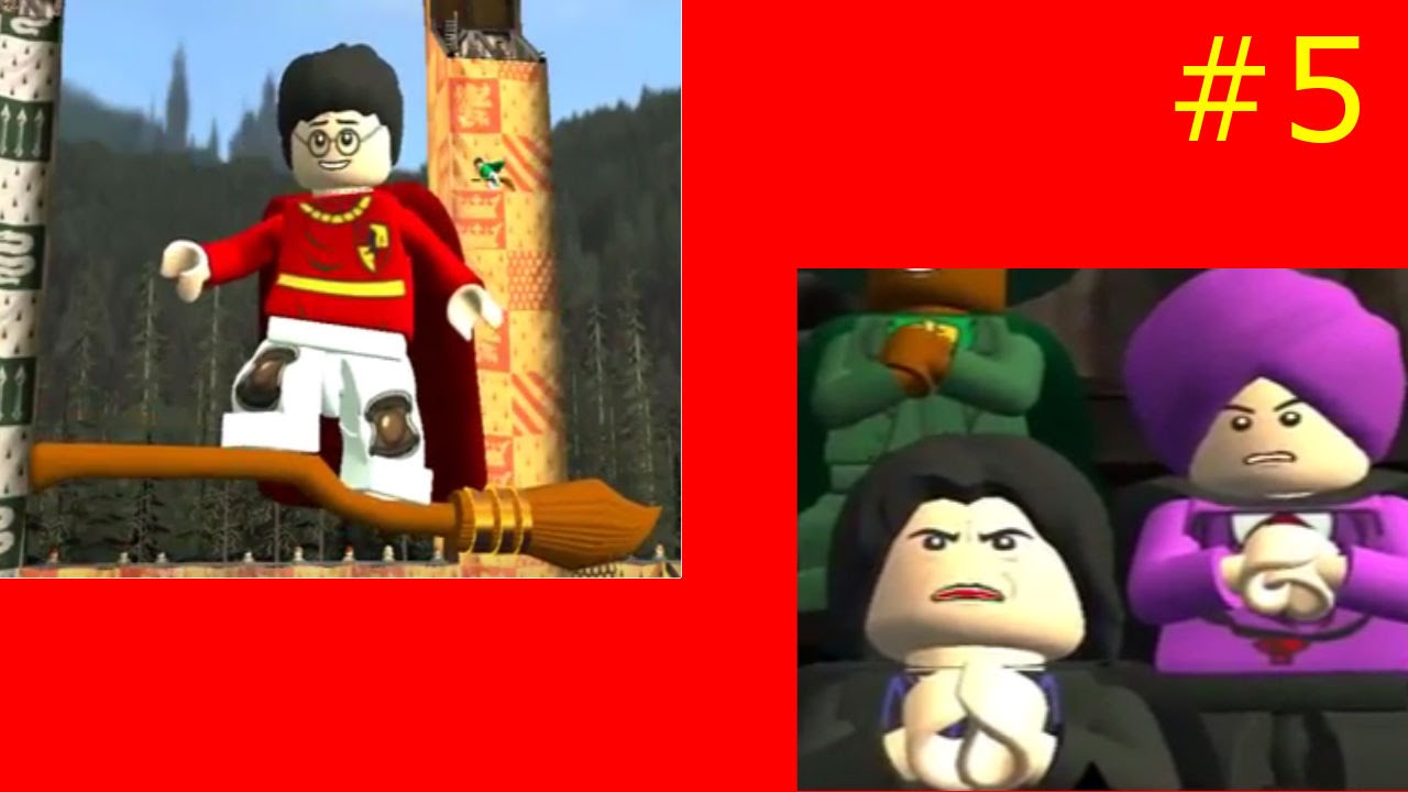 Lego Harry Potter Years 1-4 part 5 Bewitched Broom - YouTube