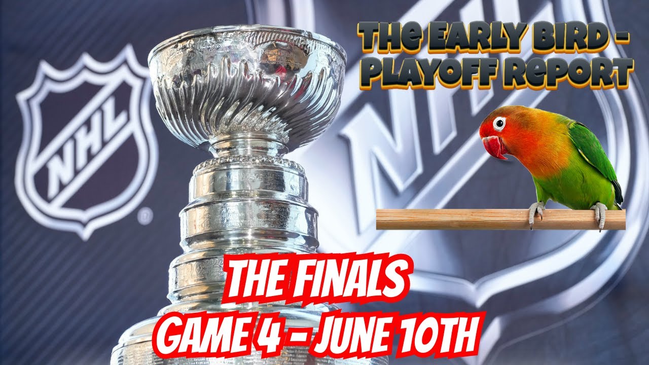 The Early Bird - Playoff Report (Game Of June 10) - YouTube