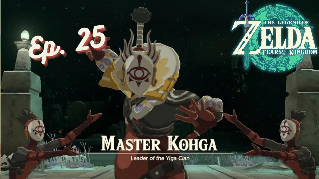 The Legend of Zelda Tears of the Kingdom Ep. 25 - Fighting Master Khoga ...