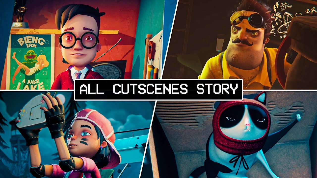 Hello Engineer - ALL CUTSCENES STORY + Ending [DEMO] - YouTube