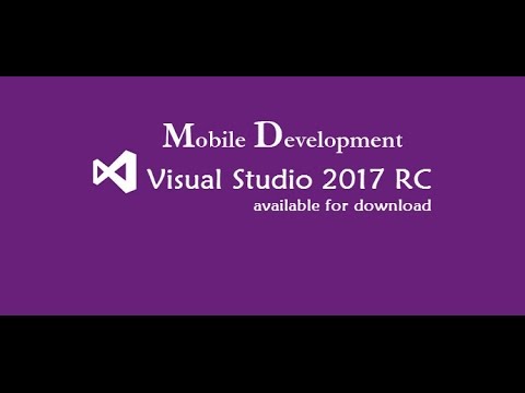 Make mobile apps using Xamarin Visual Studio 2017 Configuration - YouTube