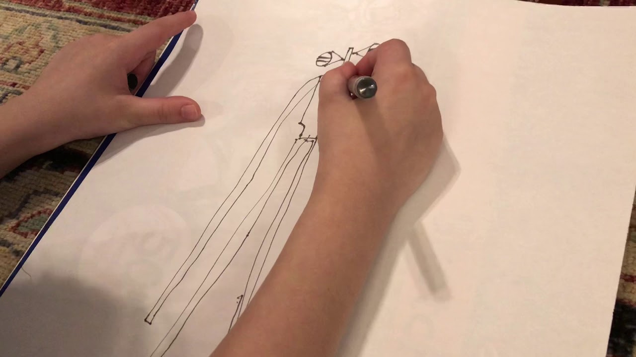 How to draw Siren Head - YouTube