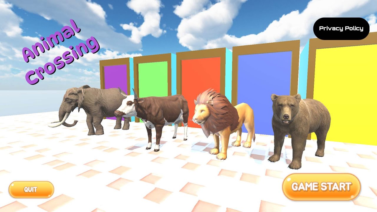 Crossing Fountain Transformation with Lion, Cow, Bear, Elephant ...