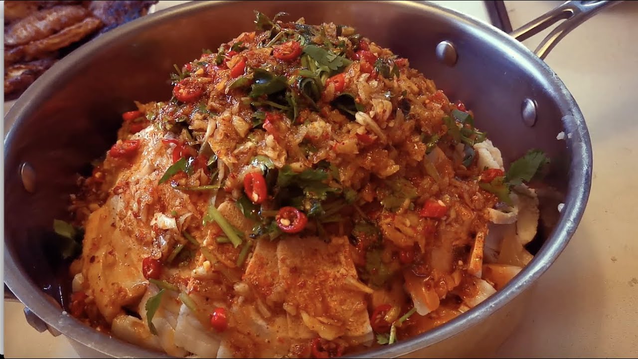 Chinese Home-Cooking #16 | Pork and vegetables with garlic and spicy ...