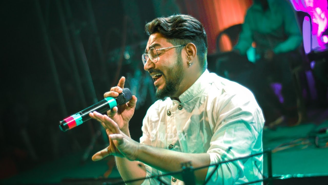 Tadap Tadap KE LIVE UTPAL DEY,BAND BLUE LINE MUSICAL, - YouTube