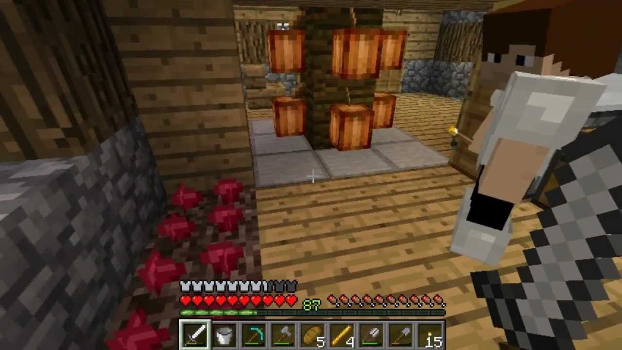 Minecraft Emerald - Episode 2 - Portal, Blaze & Ender chest - YouTube