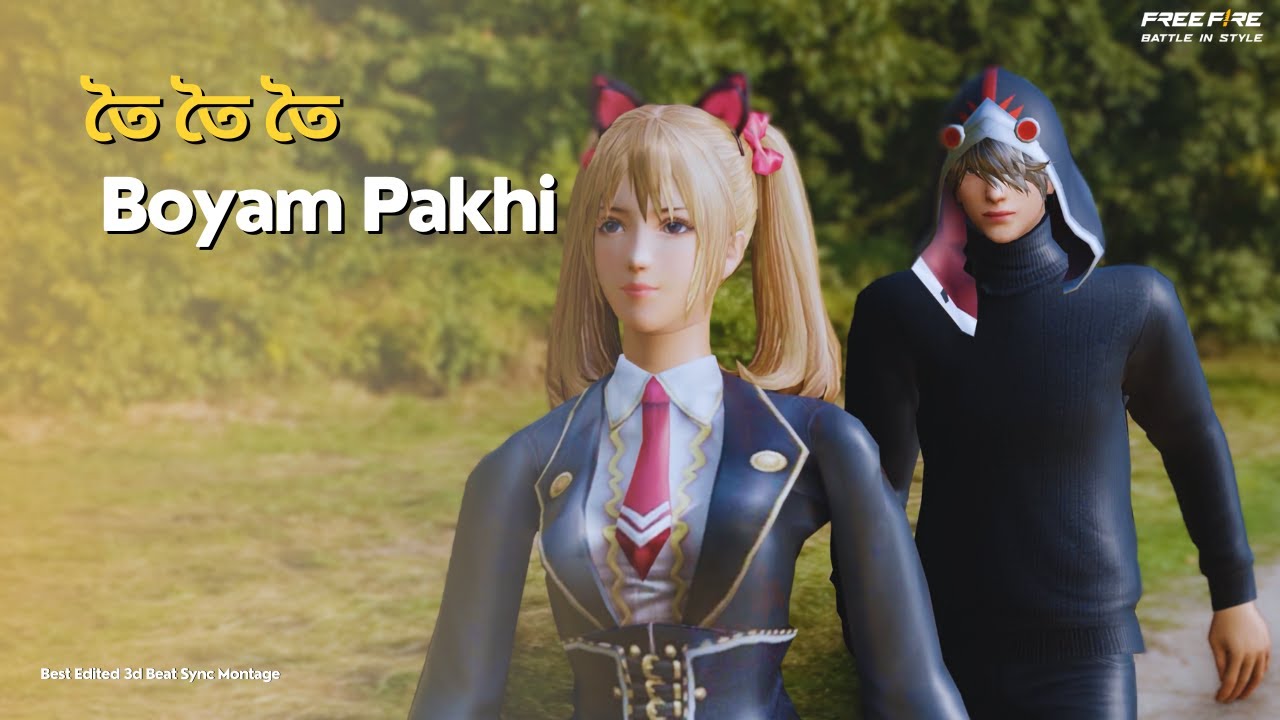 Boyam Pakhi | BEAT SYNC MONTAGE FREE FIRE - YouTube