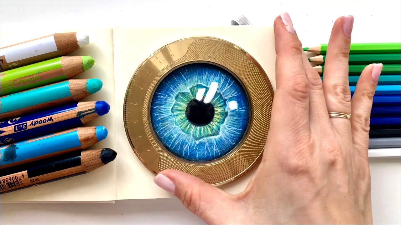 #170 EASY STEP BY STEP EYE DRAWING TUTORIAL FOR BEGINNERS #drawing #eye ...