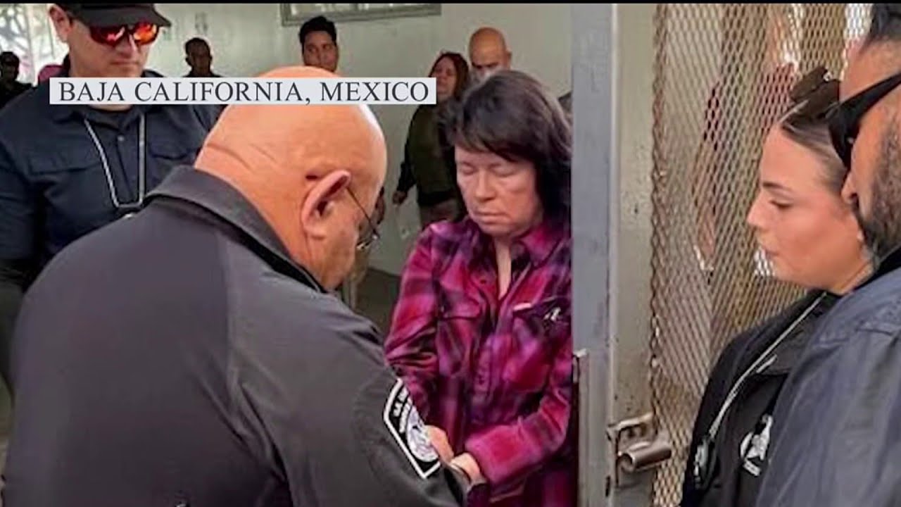 Moment woman accused in Cal Fire Captain killing is turned over to U.S ...