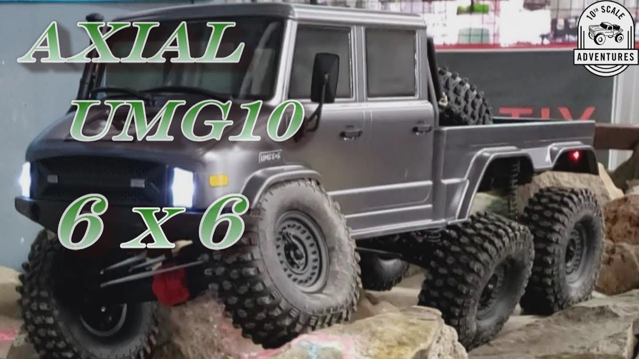 I Spy A UMG10 6x6 - Axial's new 6x6 on the rocks at Northwest Hobbies ...