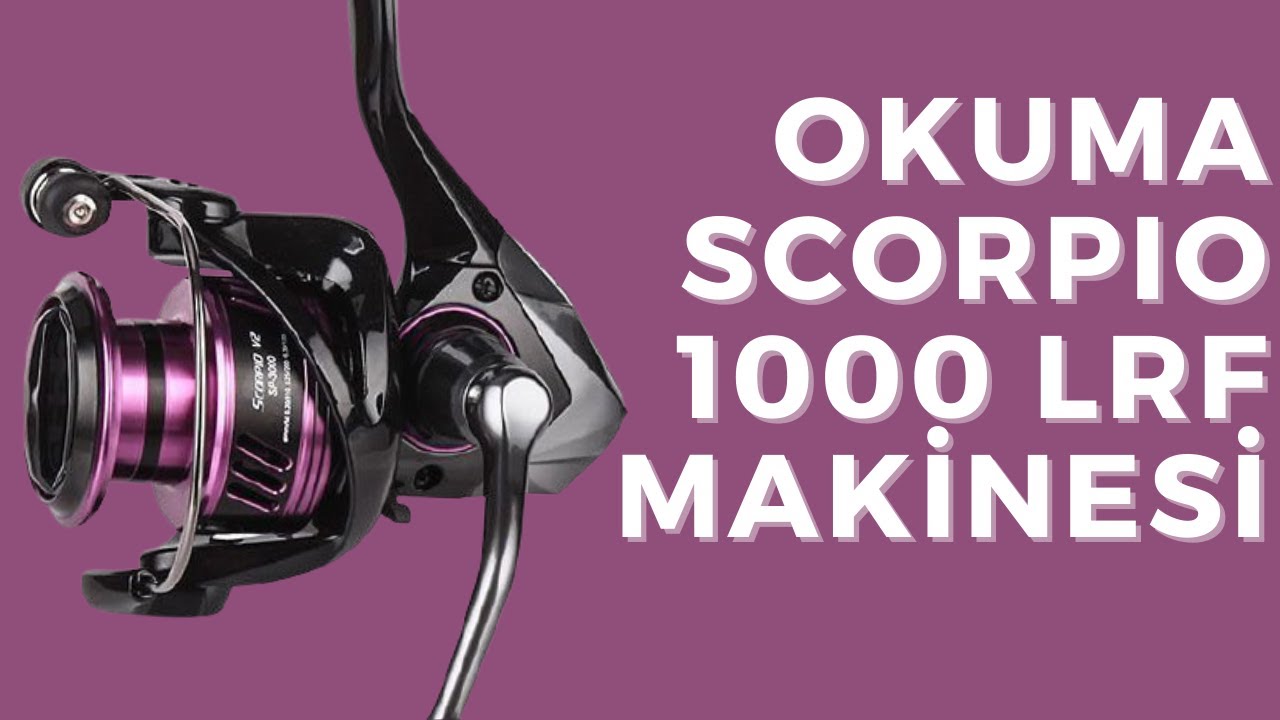 Okuma Scorpio SP1000 Lrf Olta Makinesi (Yeni) - YouTube
