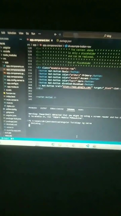 Day-5 | Use Angular Material | Learn Angular Basic to Advance | Angular Framework | #angular ...