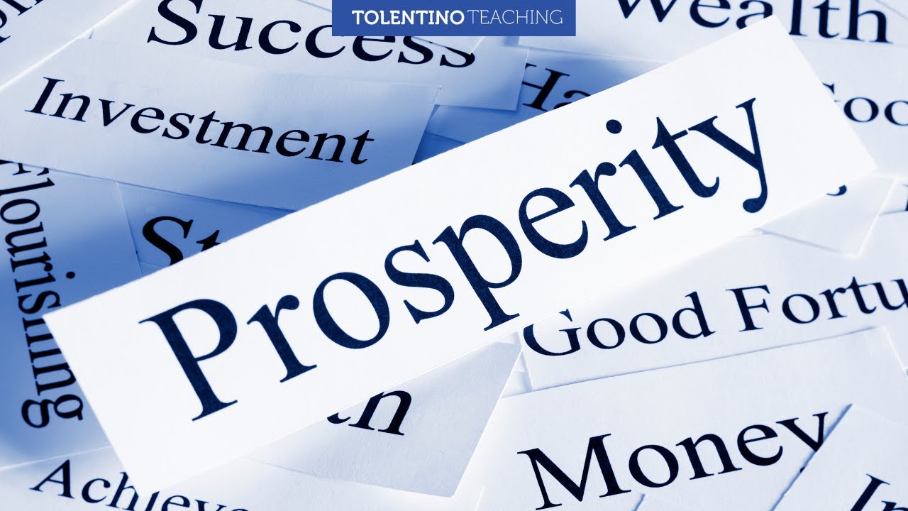 Word of the Day: Prosperity. (Unit 3, Video 2) - YouTube