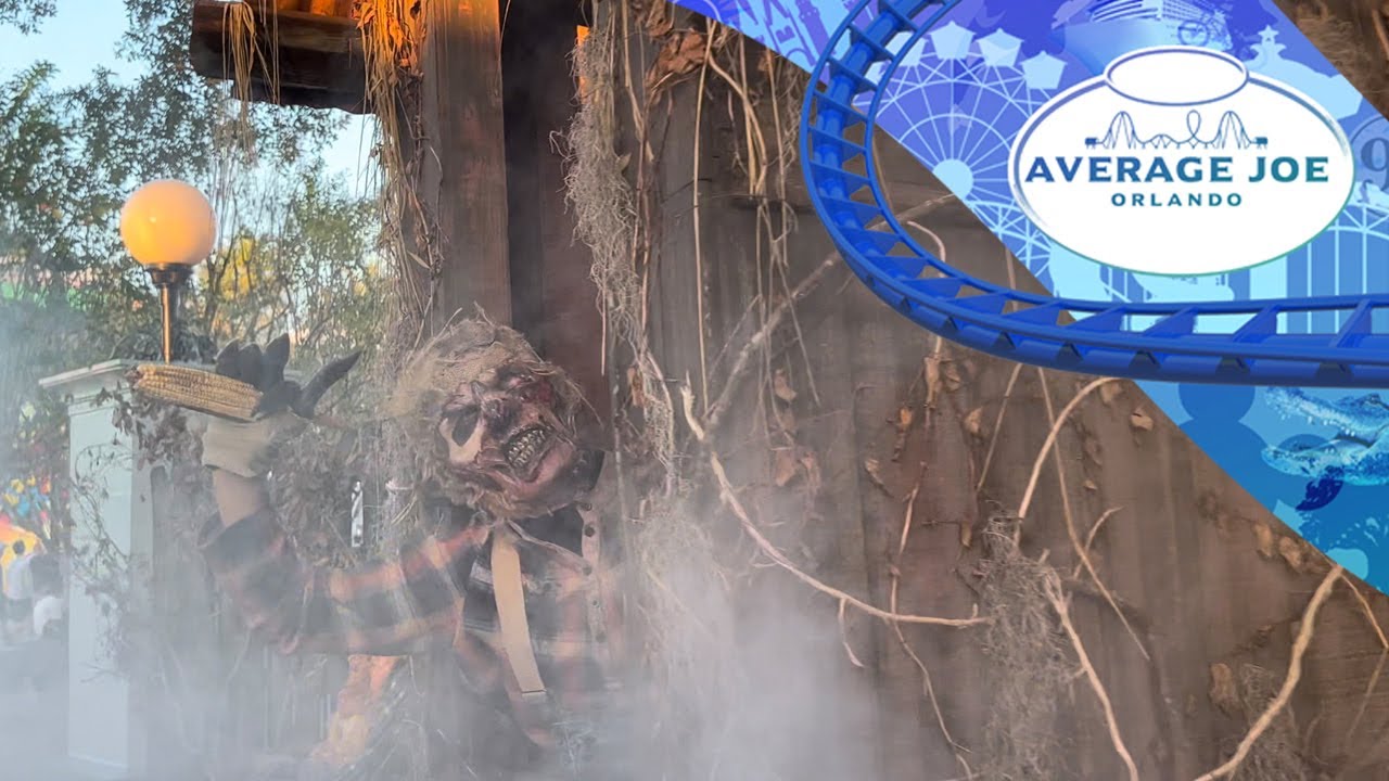 Halloween Horror Nights 31 Scare Zone: Scarecrow Cursed Soil - YouTube