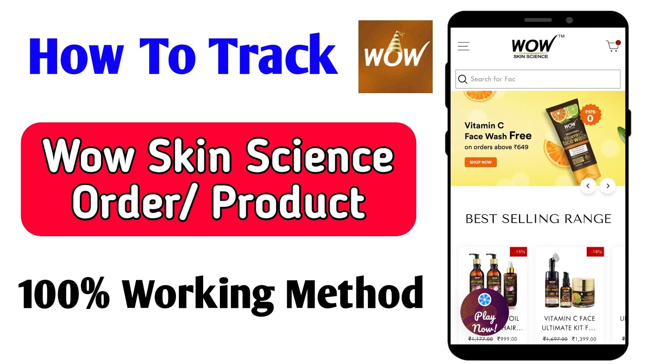 how to track order in wow skin science | wow order track kaise kare ...