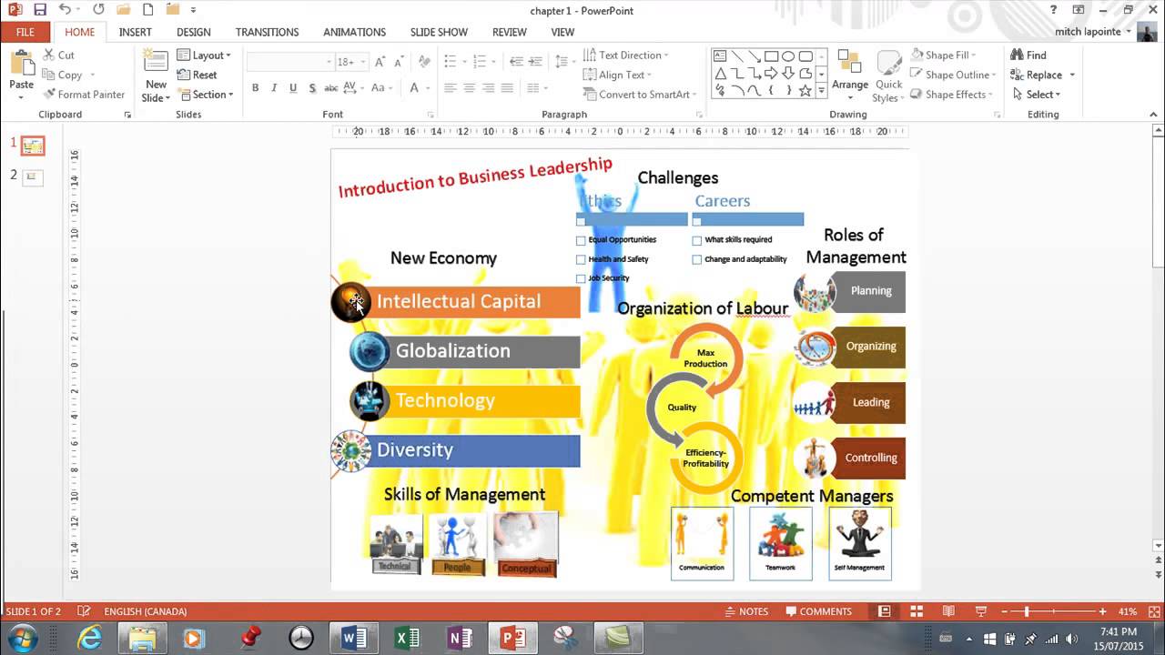 MS Word 2013-Smart Art - YouTube