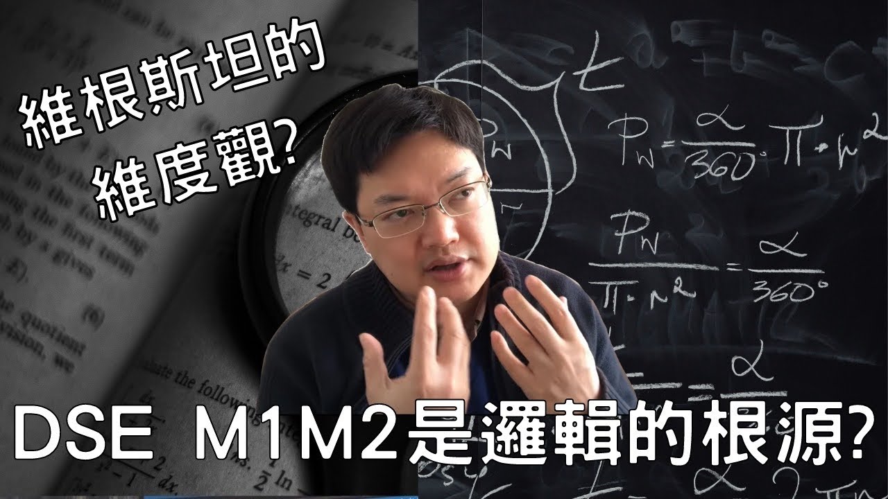 DSE M1 M2 是邏輯的根源? 維根斯坦的維度觀? 雞同鴨講? Fred - YouTube