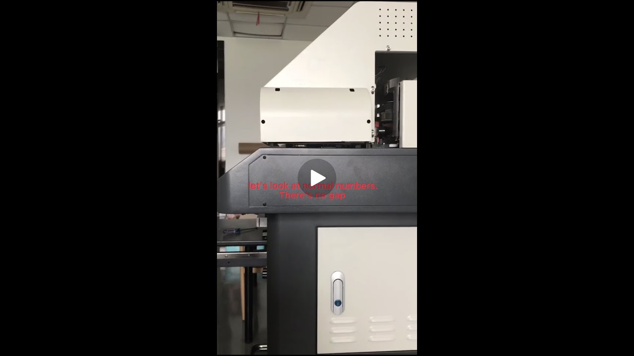 How to adjust the height of the uv print head base by software - YouTube