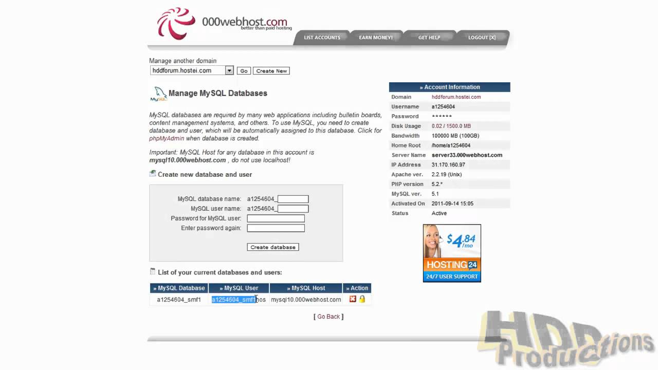 How to set up a free forum (Simple machines forum (SMF) on 000webhost ...
