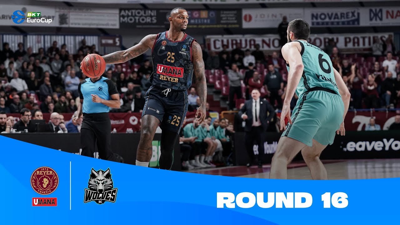 Umana Reyer Venice-Wolves Vilnius | Round 16 Highlights | 2023-24 BKT ...