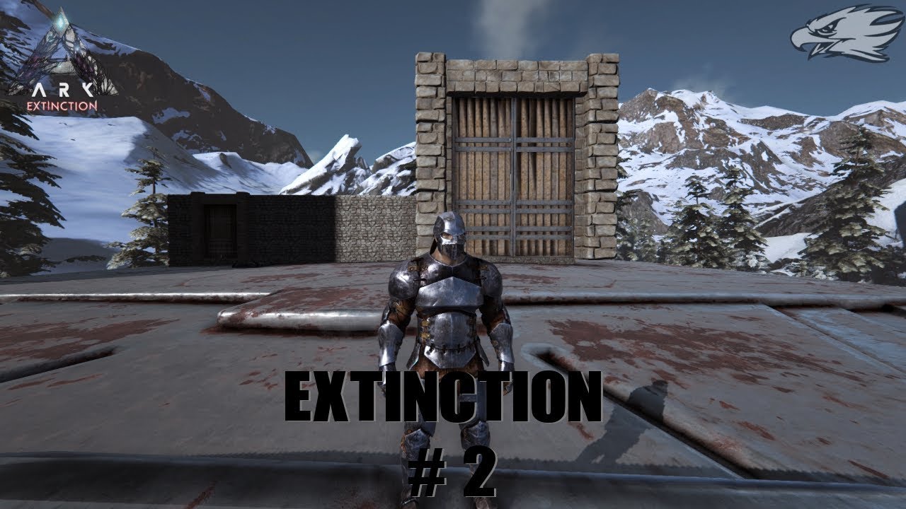 ~ARK Extinction ~ Base Location and first tames ~ Let's Play - YouTube